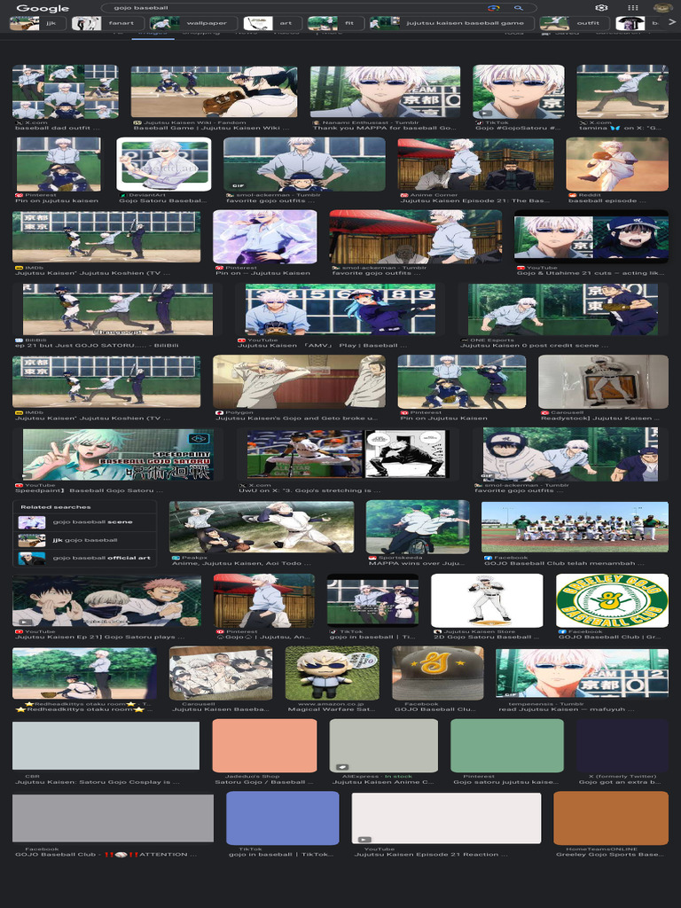 Gojo Baseball - Google Search | PDF