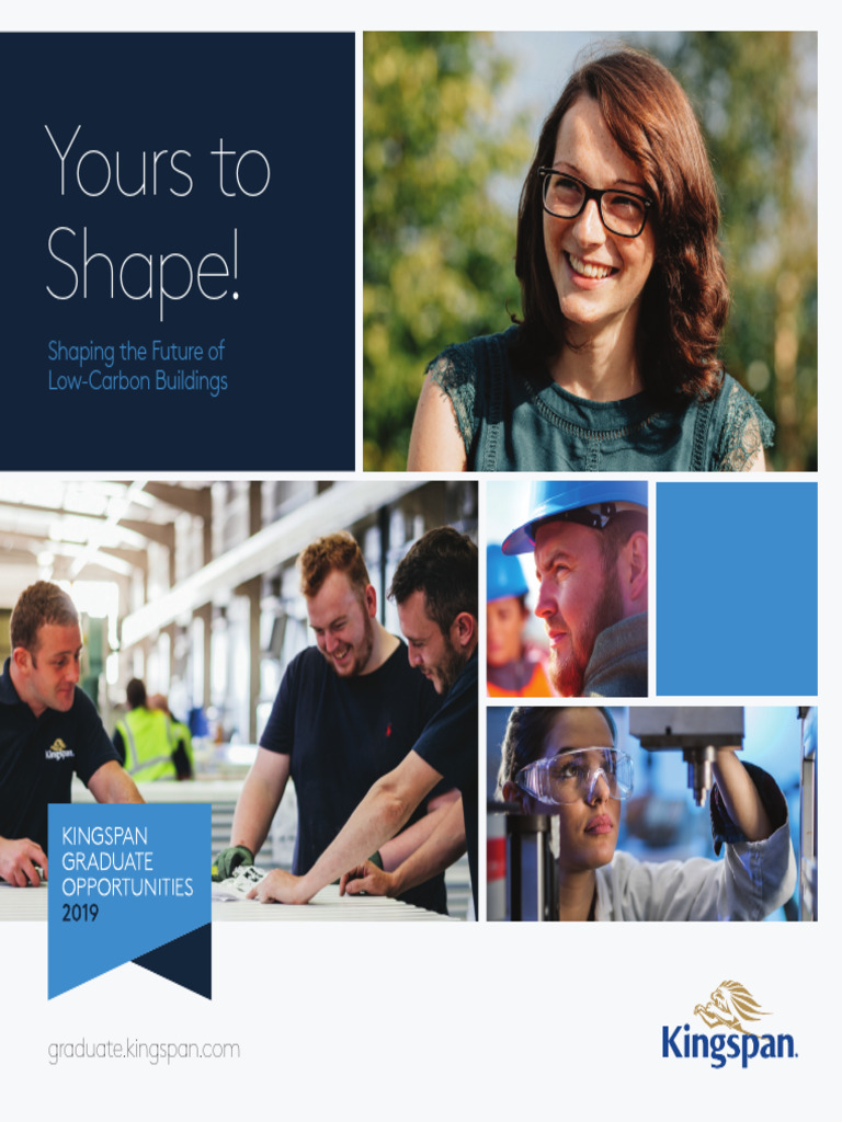 Kingspan Graduate Programme 2019 Brochure - Digital | PDF | Engineering ...