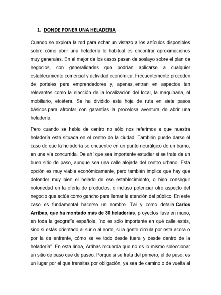 INFORME Revisar | PDF | Helado | Bolivia