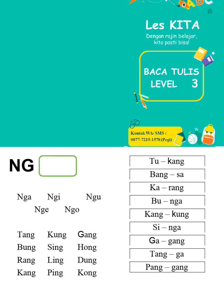 Buku Baca Tulis Level 3 | PDF