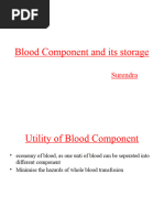 Blood Component Separation Methods | PDF | Blood Cell | Centrifuge
