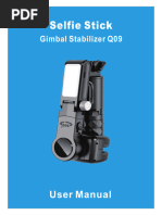 m01 3 Axis Gimbal Stabilizer Manual | PDF | Electromagnetic Interference | Electronics