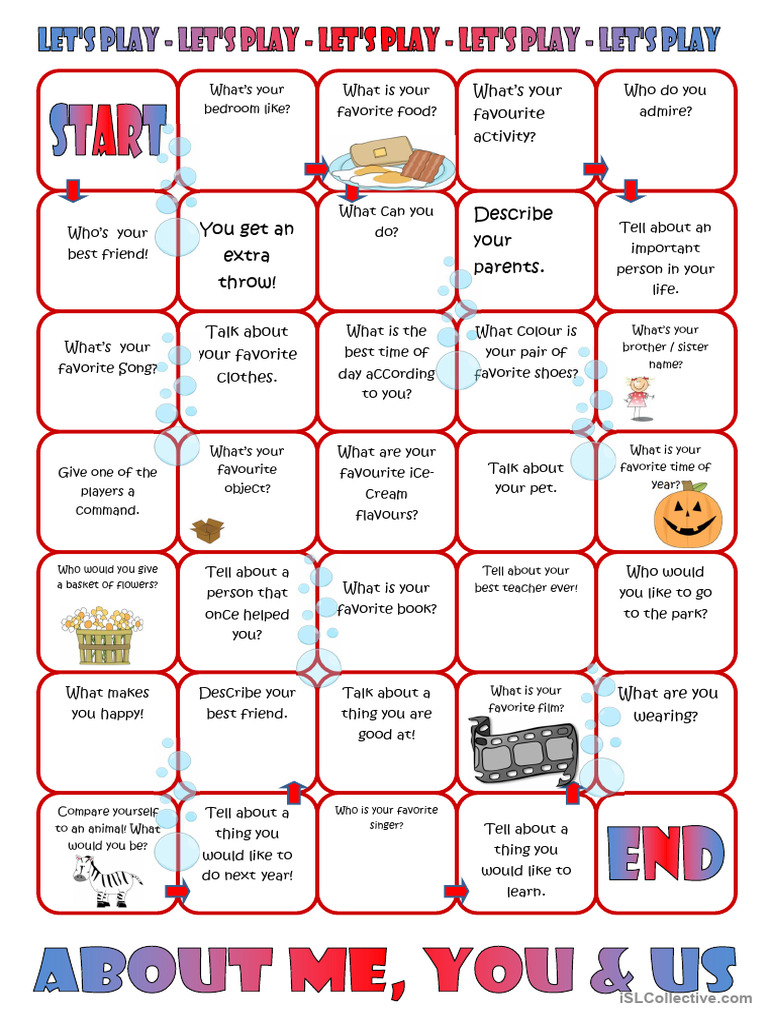 About You Board Game | PDF