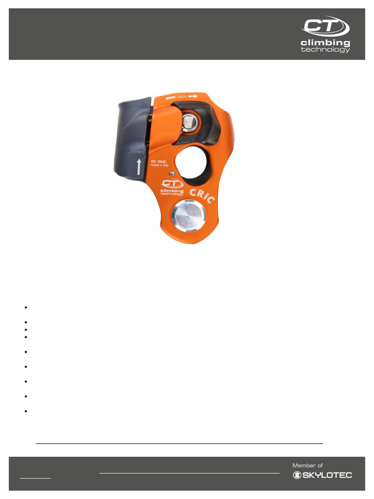 Cric 2D67400WBSH | PDF | Rope | Machines