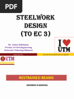 Design of Laterally Restrained Beams | PDF | Beam (Structure) | Bending
