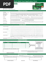 BSP card-application-and-stop-notice-form | PDF | Debit Card | Visa Inc.