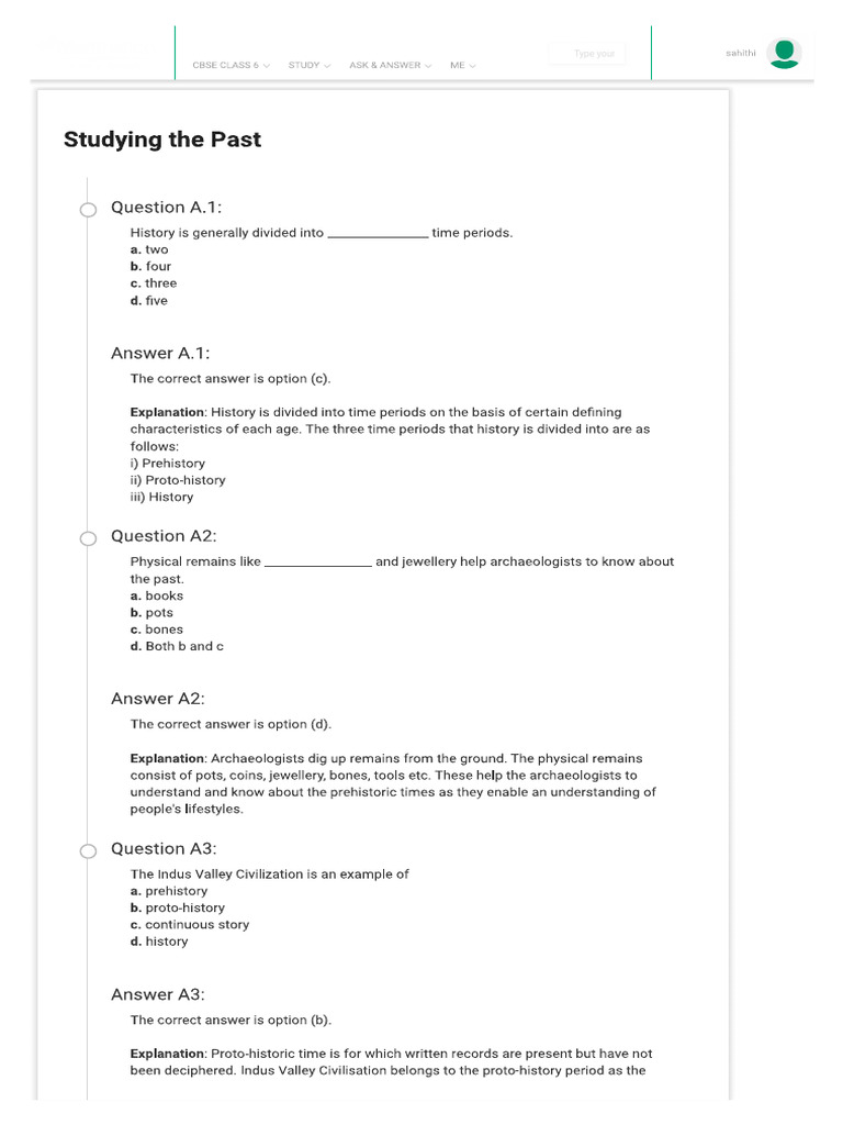 Studying The Past | PDF