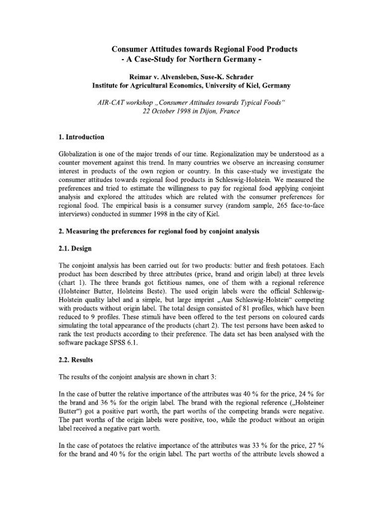 Case Study - Attitudes | PDF