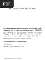 Prajavani Telangana Grievance Portal | PDF