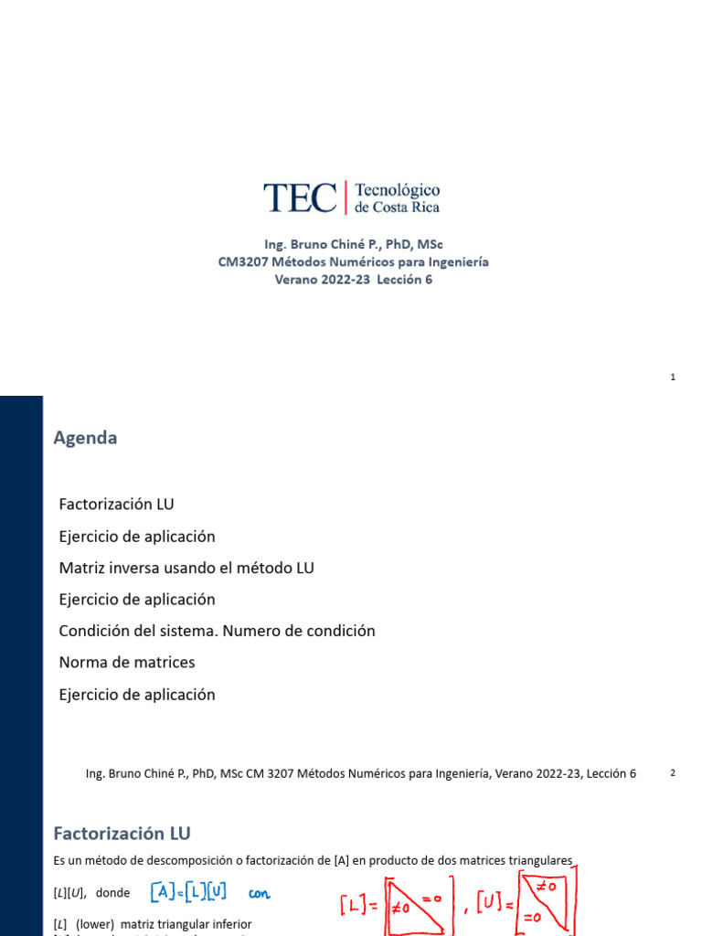 Lecciones Lecci-N-6 Leccion 6 | Descargar gratis PDF | Conceptos matemáticos | Álgebra