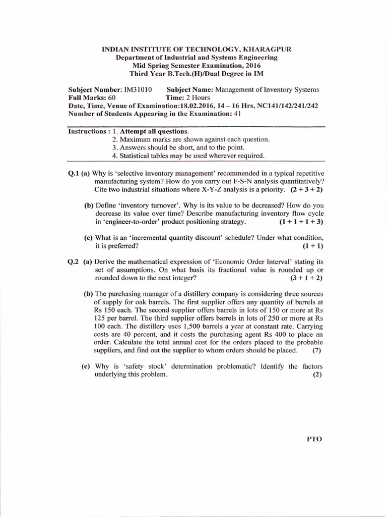 2016 | PDF | Demand | Applied Mathematics