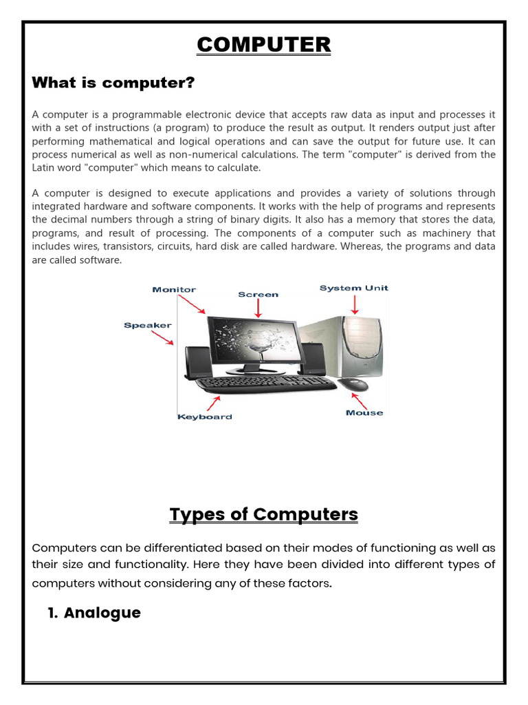 COMPUTER College | PDF | Graphical User Interfaces | Random Access Memory