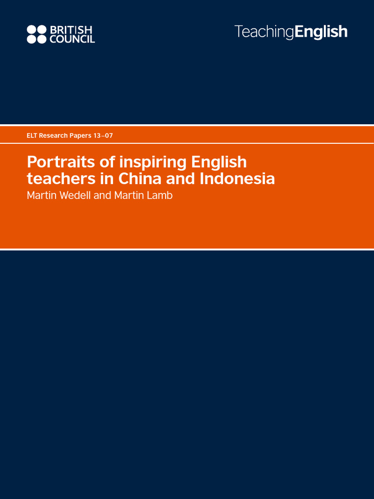 D091 Portraits For Inspiring English Teachers - FINAL | PDF