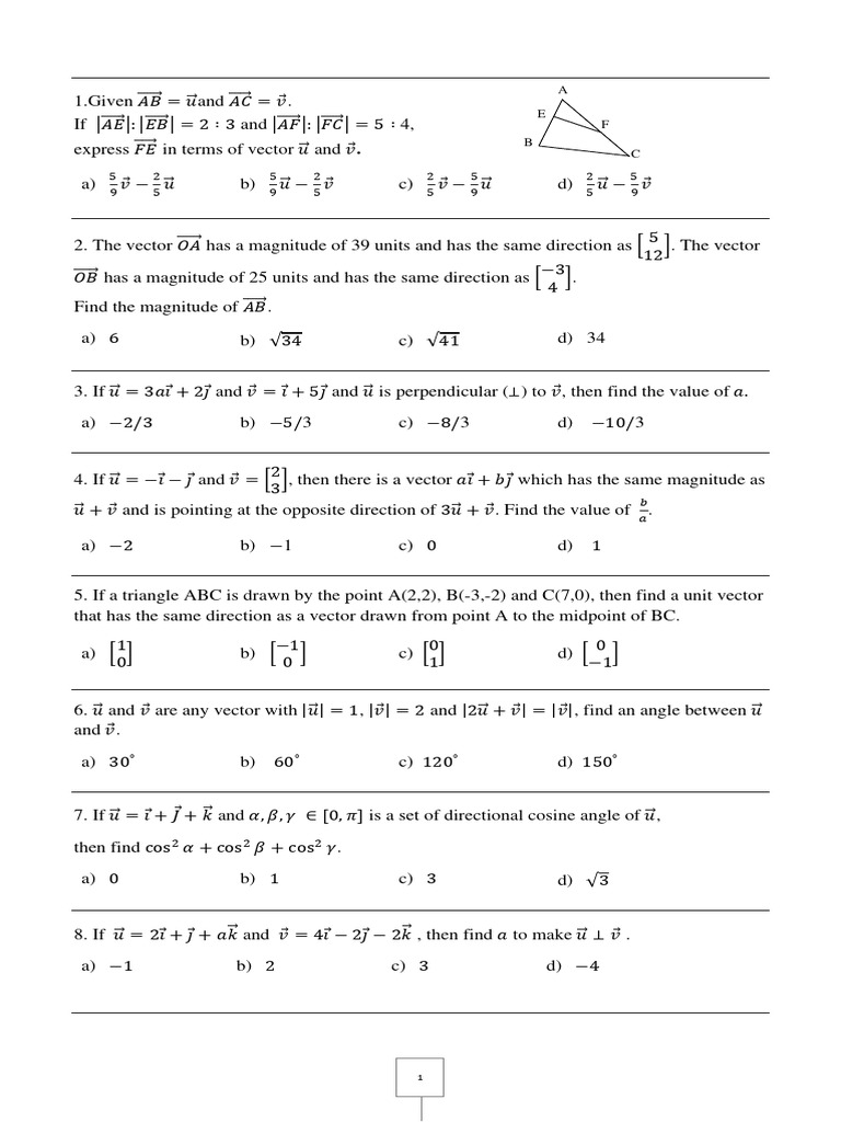 Sem 2 - Midterm Additional Mathematics NR M5 Sem2 - 2022 - แน๊ววววว | PDF | Elementary ...