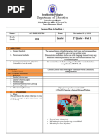 Grade 4 English Lesson Plan Q4 W1 | PDF | Learning | Teachers