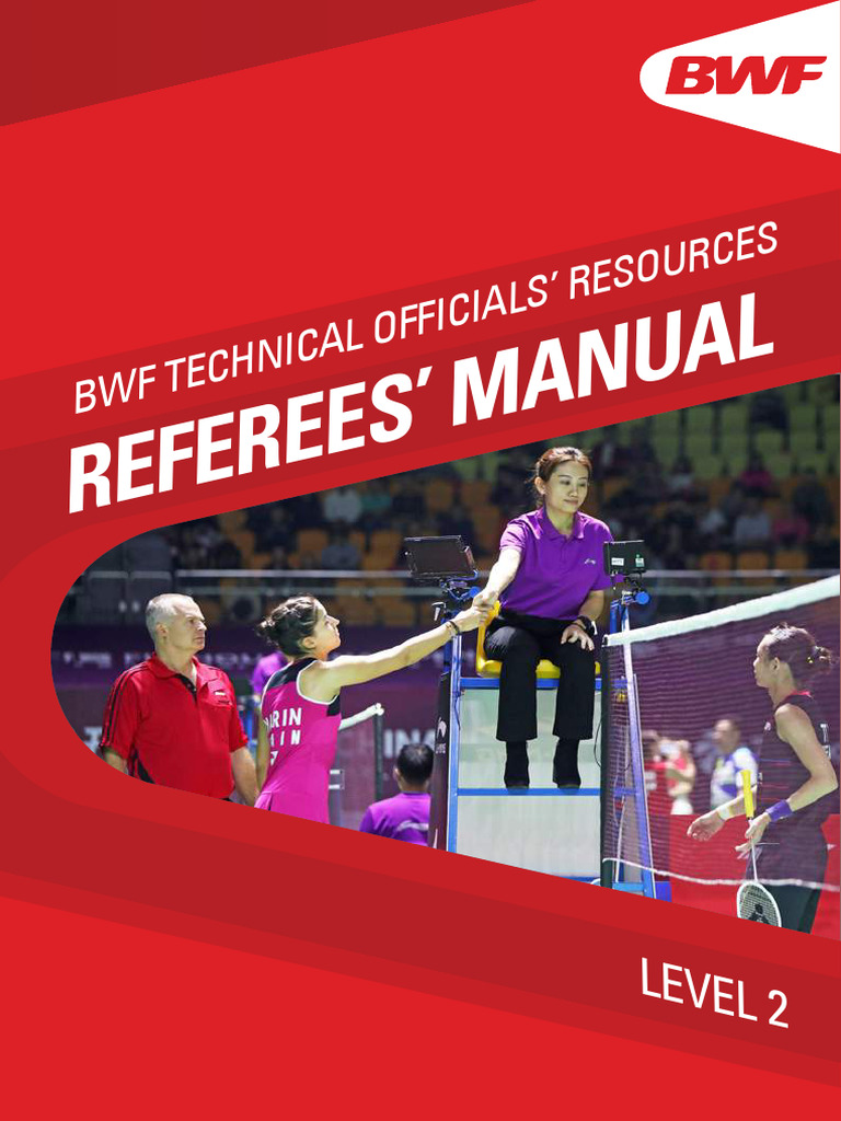 BWF Referees Manual Level 2 English - Digital Compressed | PDF ...