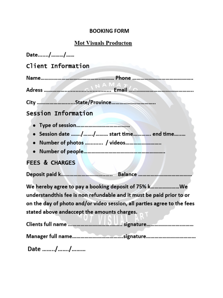 Mot Booking Form | PDF | Career & Growth | Law