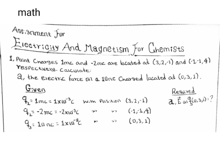 Math Assignment Pdf 6512