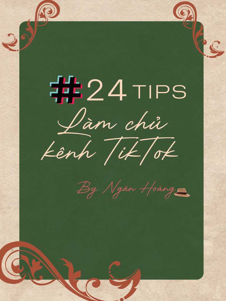 Ebook 24 Tips Làm CH TikTok | PDF