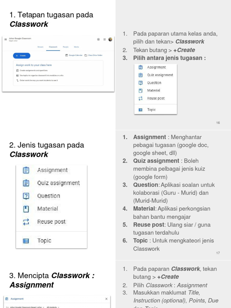 Modul Google Classroom-16-20 | PDF
