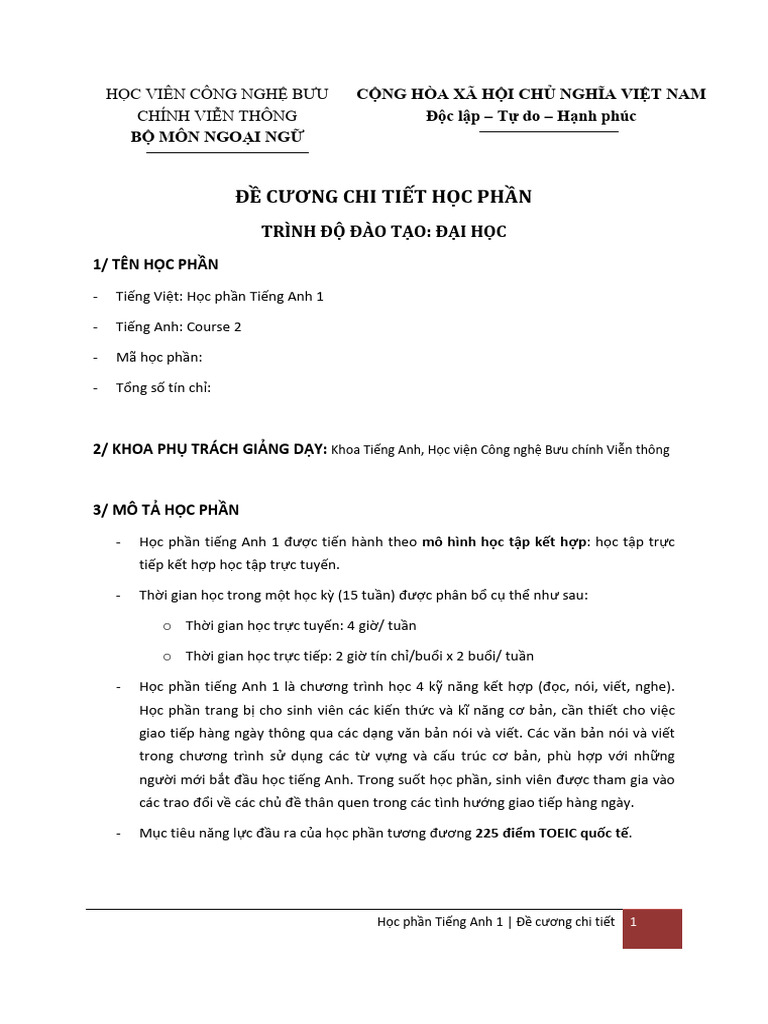 C2 - de Cuong Chi Tiet | PDF