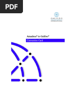 GALILEO Quick Reference From Amadeus To | PDF