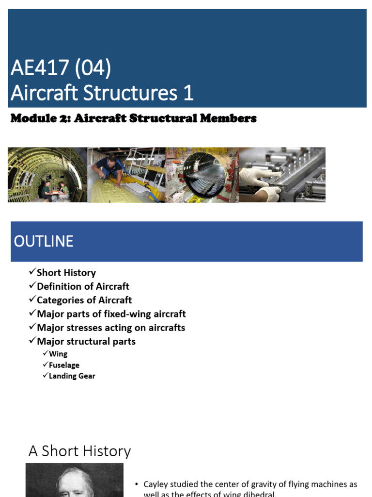 D Aircraft Structure | PDF | Aircraft | Fixed Wing Aircraft