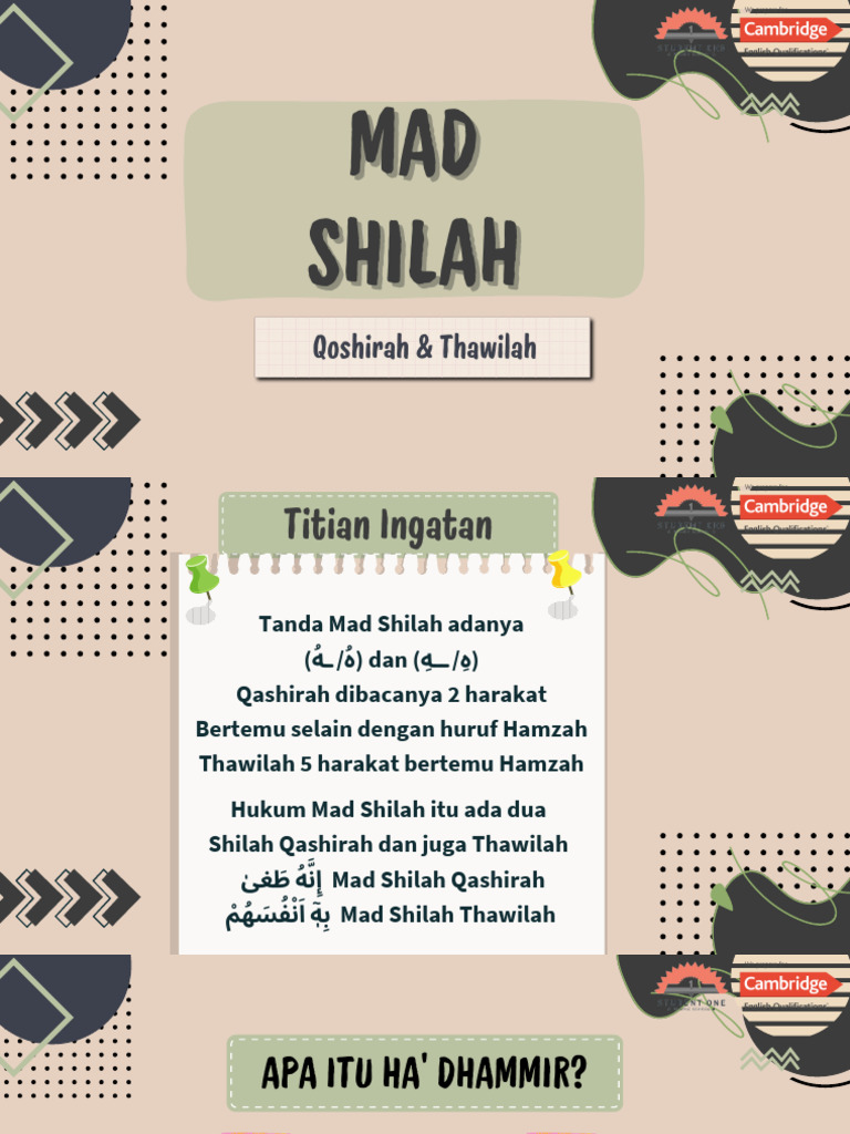 Hukum Mad Shilah | PDF