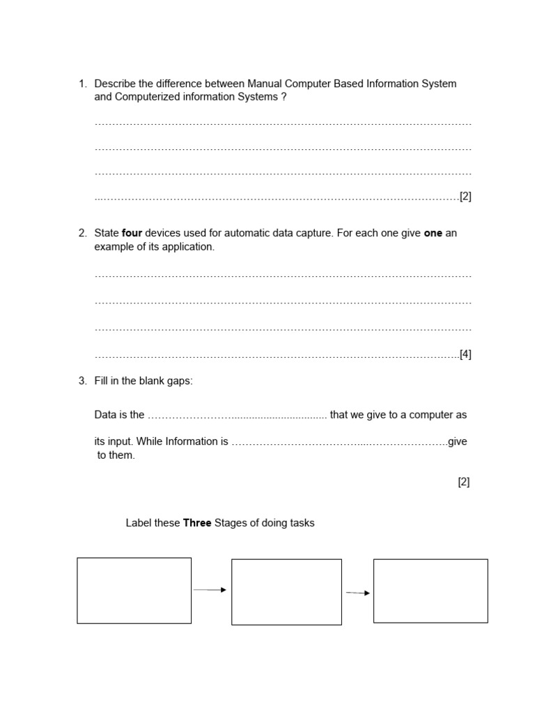 Grade 9 Exam | PDF | Computer Data Storage | Read Only Memory
