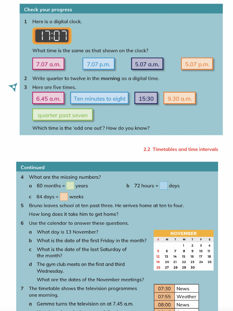 Chapter 3 Maths Y4 | PDF