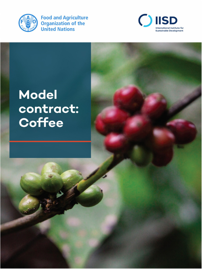 Coffee Contract Farming Agreement | PDF | Breach Of Contract | Insurance