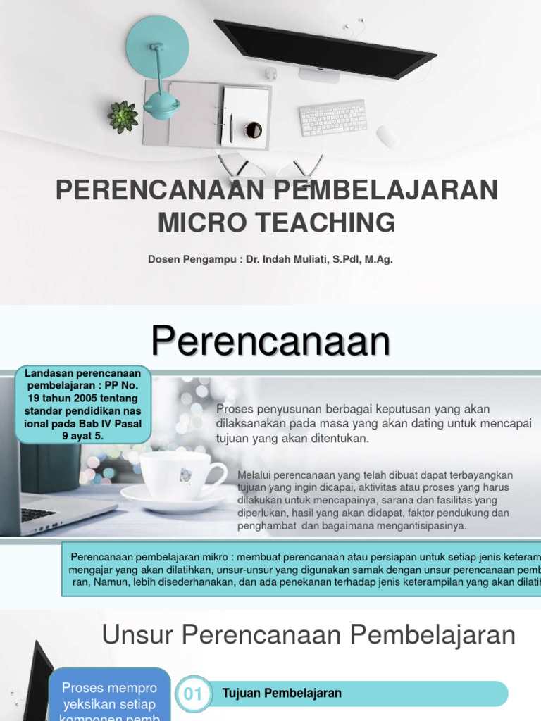 Perencanaan Micro Teaching | PDF