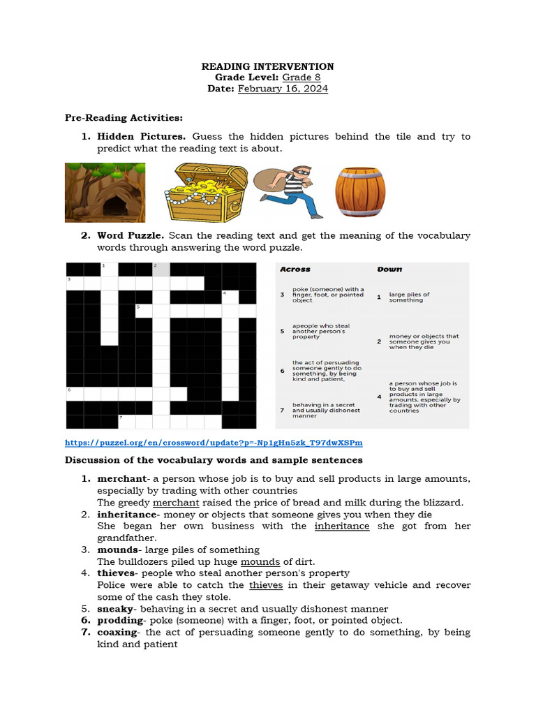 Reading Intervention | PDF