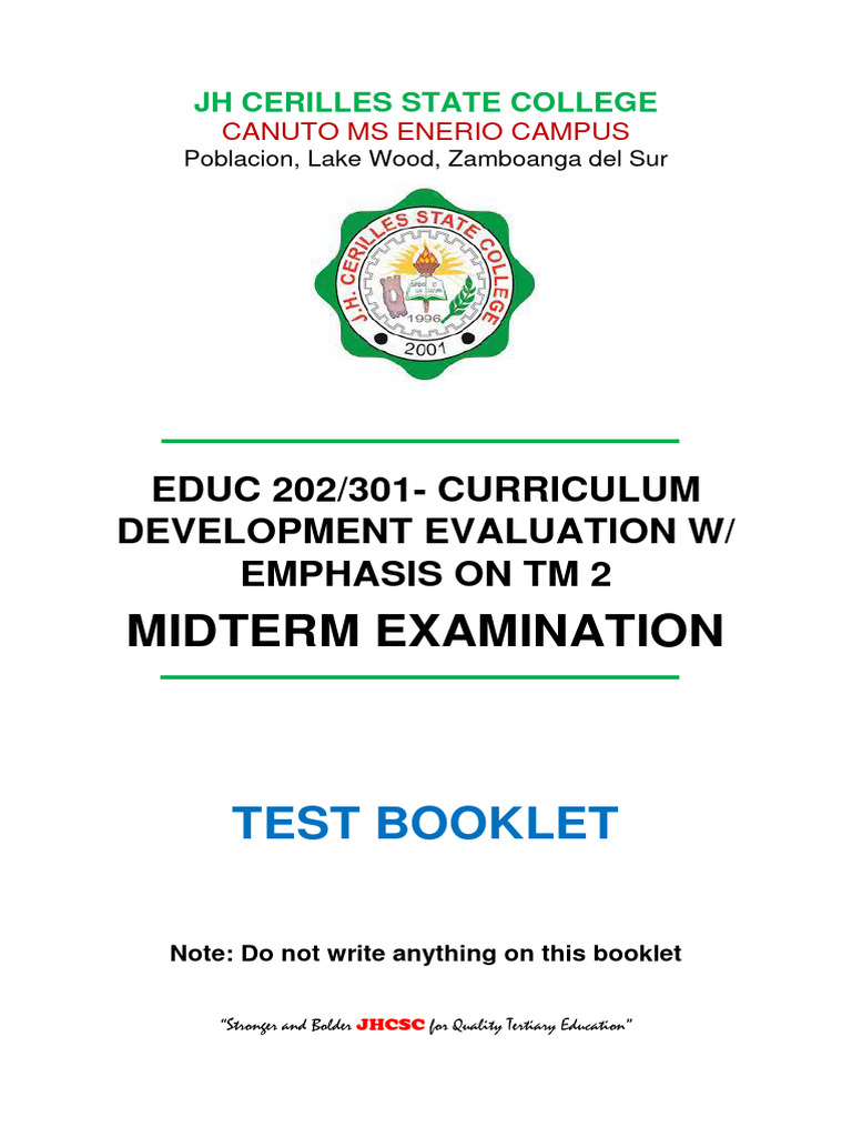 Curriculum Enhancement Exam | PDF | Curriculum | Cognitive Psychology