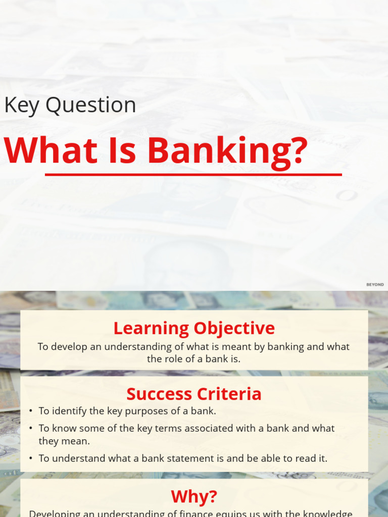 Introduction to Banking Basics | PDF | Transaction Account | Overdraft