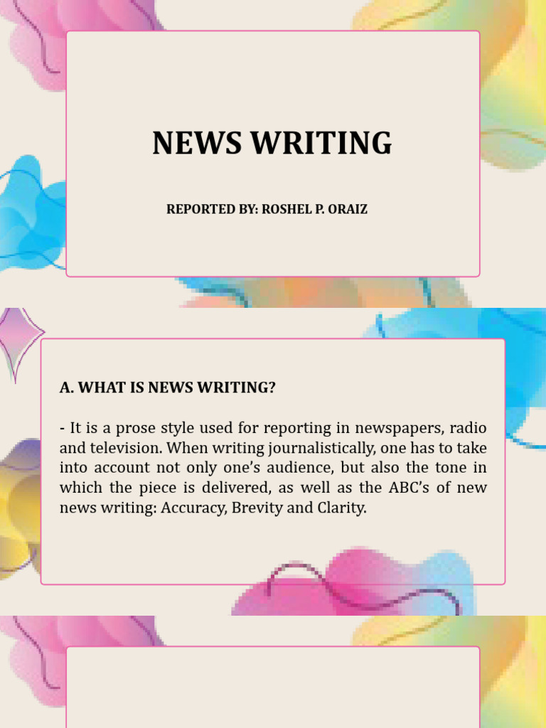 Campus Journalism Report 1 085957 | PDF | News | Verb