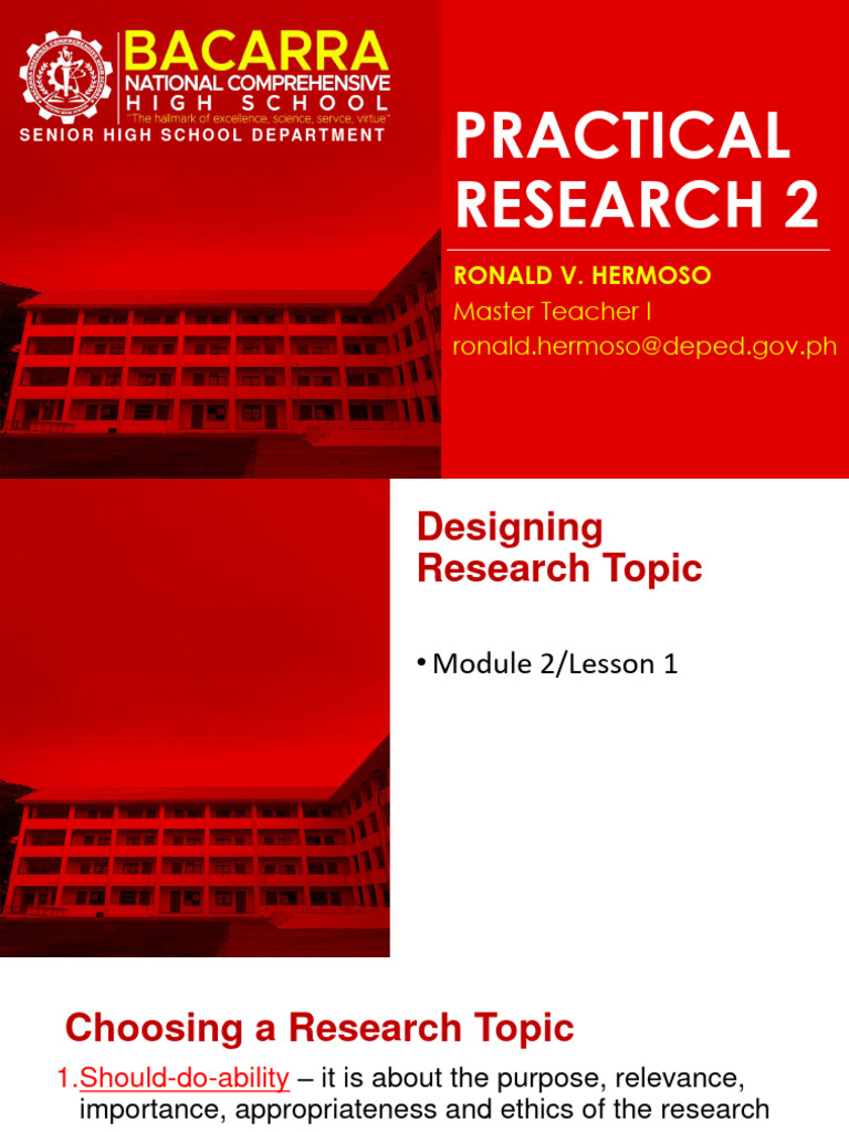 PR2 Mod2 Day3 | PDF | Psychological Concepts | Cognition