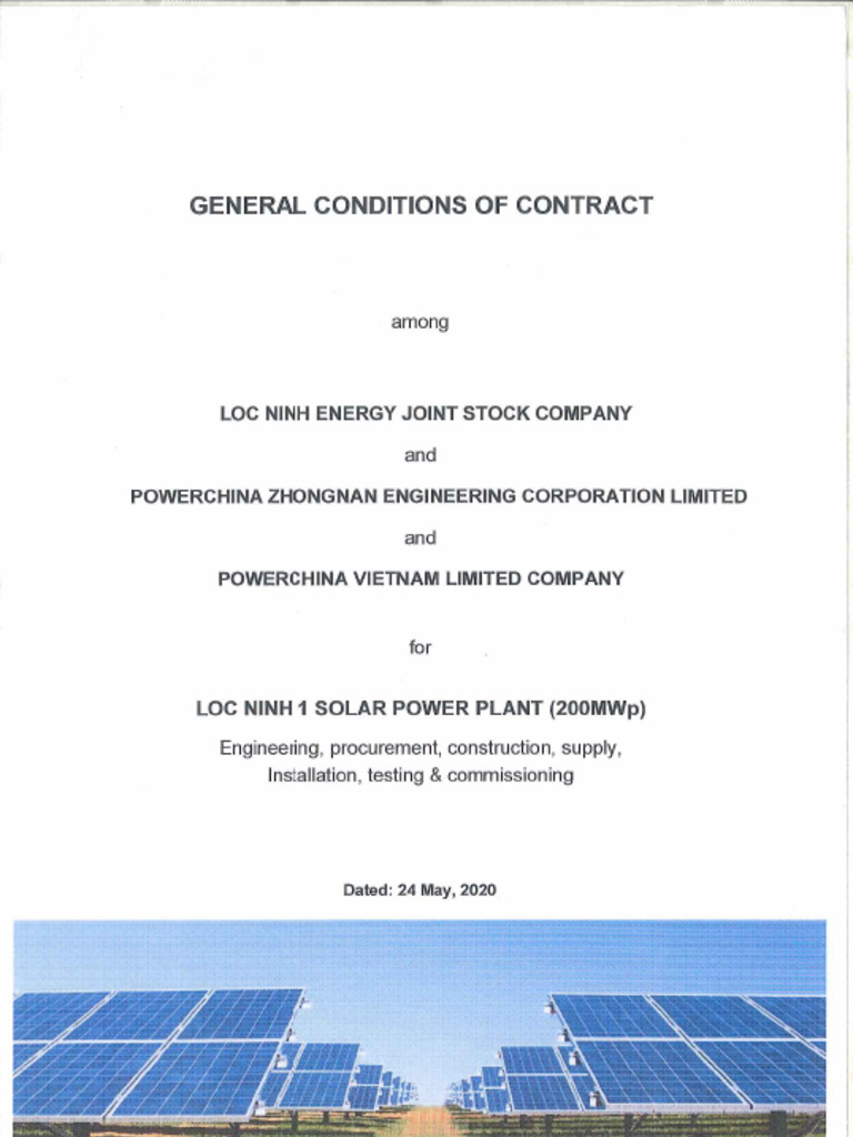 General Conditions | PDF