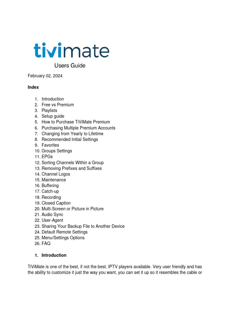 Tivimate Users Guide Download Free Pdf Usb Flash Drive Backup