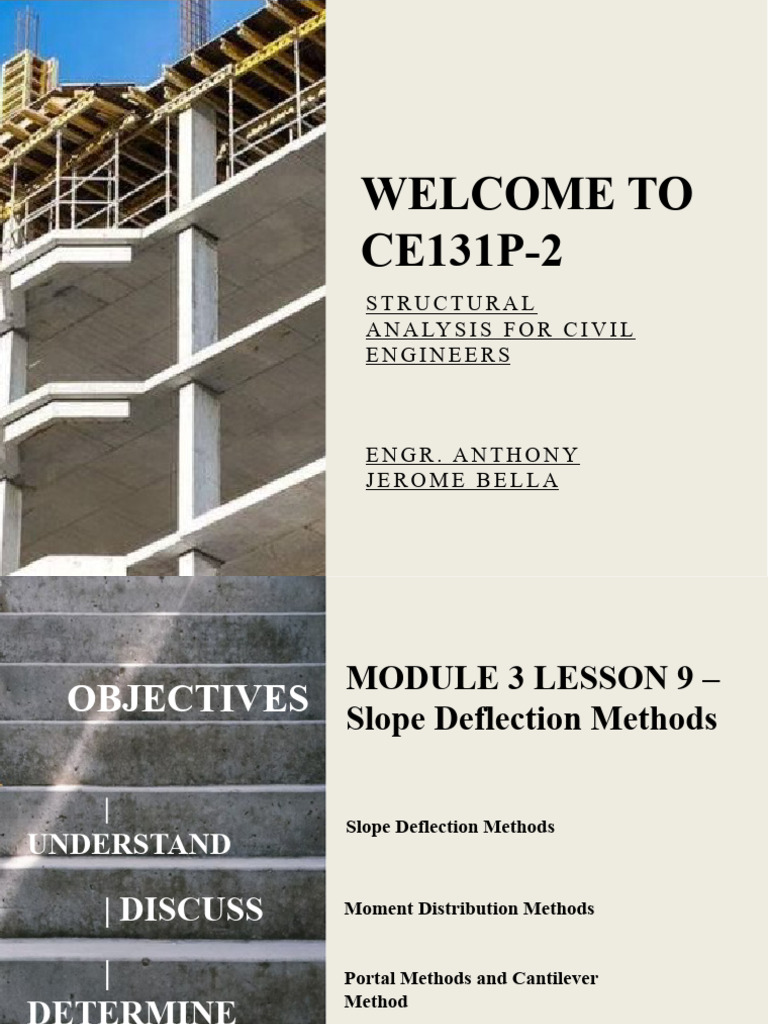 Module 3 Lesson 9 - Moment Distribution Method | PDF | Science & Mathematics | Technology ...