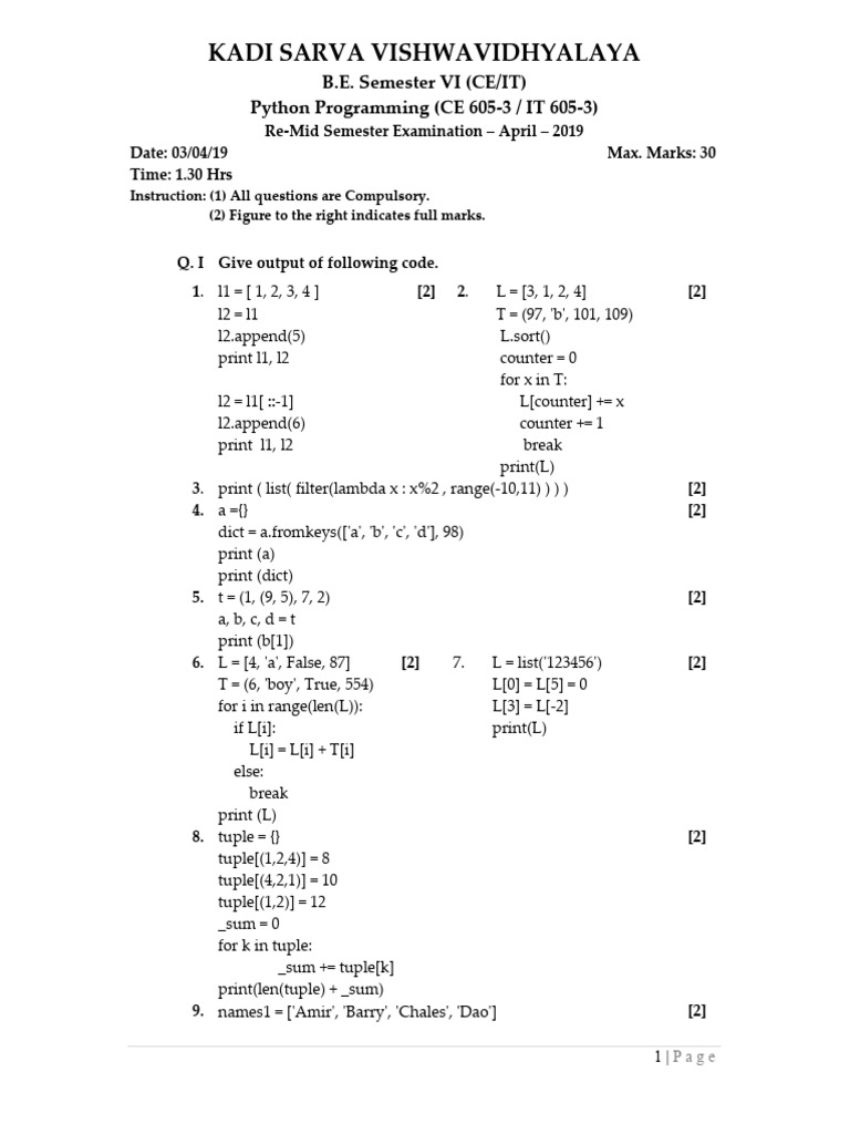 Python Paper | PDF | Software Development | Computer Programming