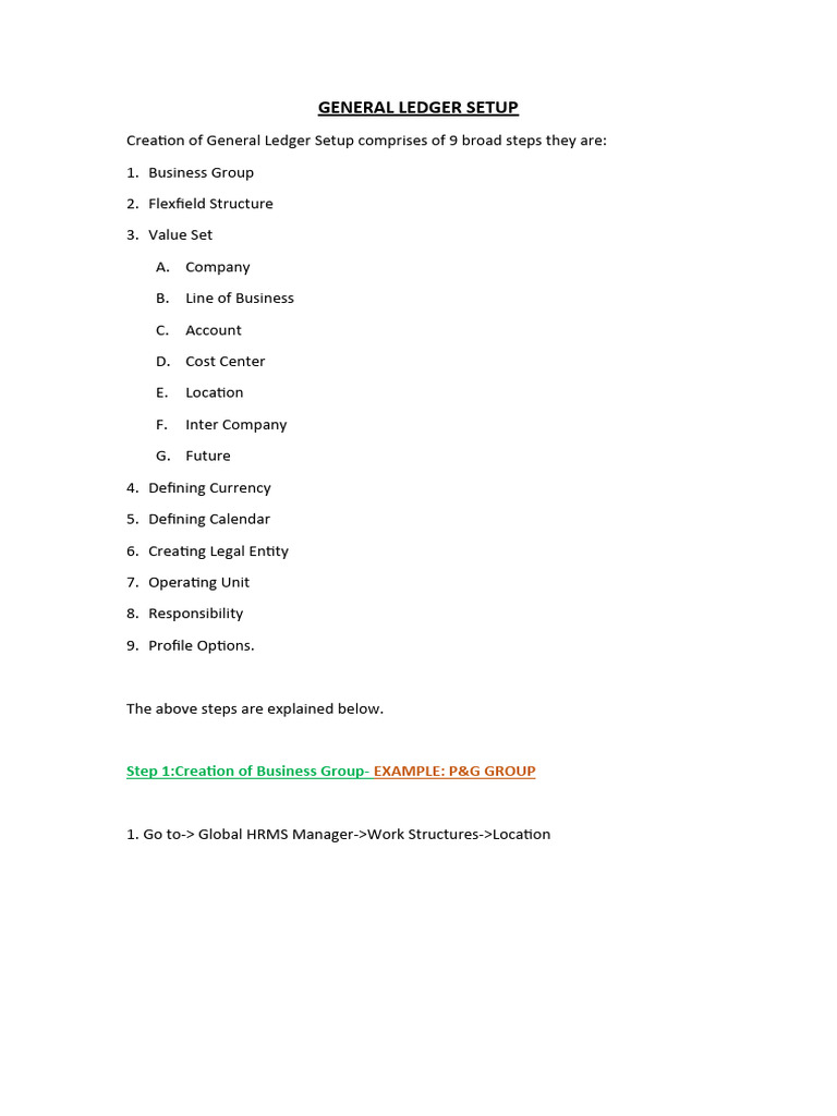 Project Gl Setup Download Free Pdf Login Discounting