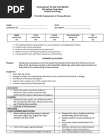 SOP of Operation Theater | PDF | Operating Theater | Medicine