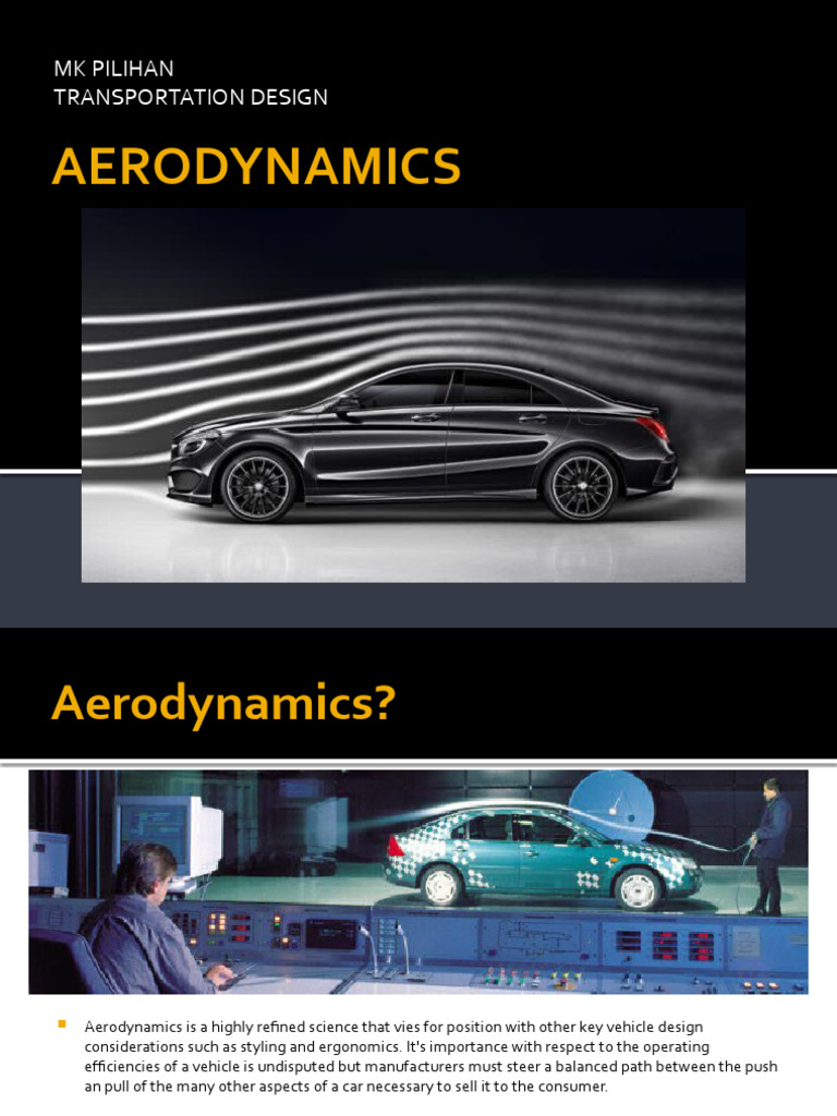 Slide PRD504 Aerodynamics | PDF | Aerodynamics | Wind Tunnel