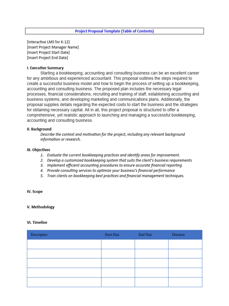 Project Proposal - Research With Statistics (This Template) | PDF ...