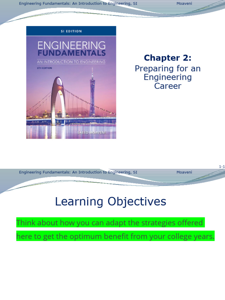 Chapter 2 - Preparing For An Engineering Career | PDF | Learning | Education Theory