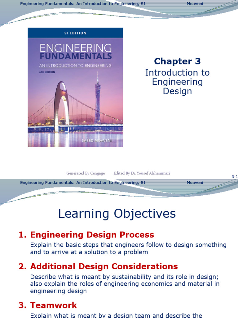 Chapter 3 Introduction To Engineering Design Pdf Engineering