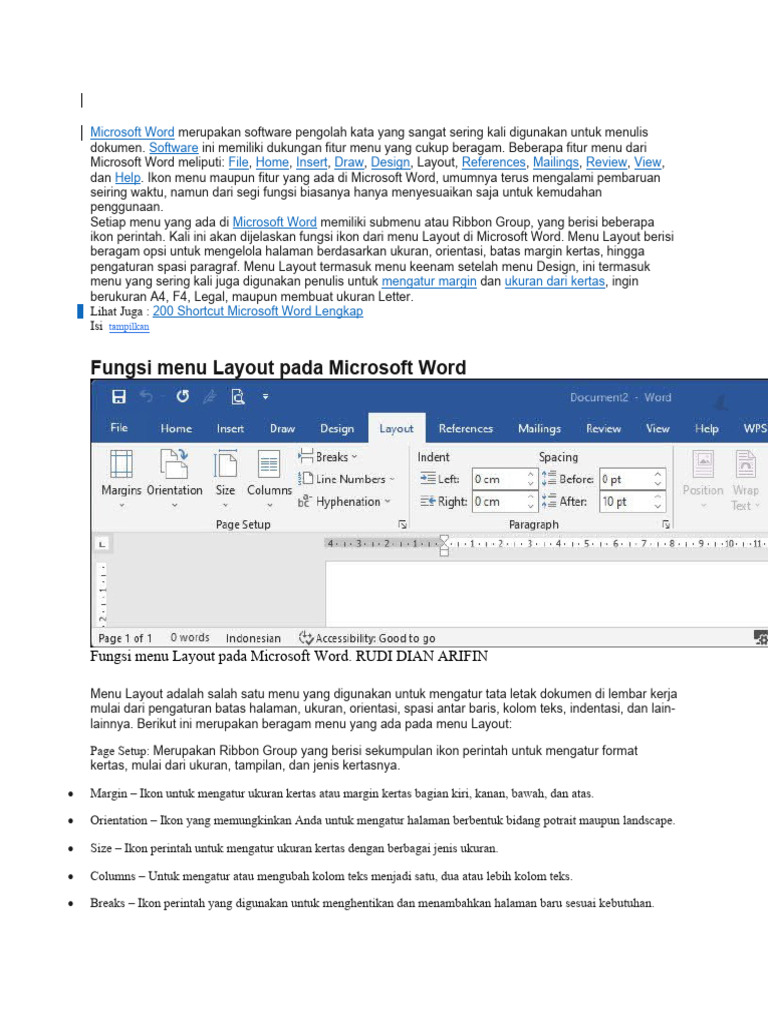 Artikel Menu Page Layout | PDF | Seni