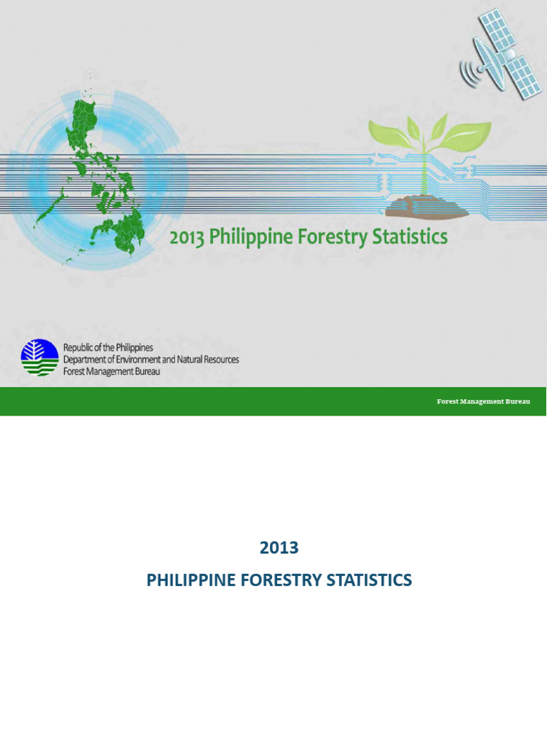 Philippine Forestry Statistics 2013 | PDF | Lumber | Wood