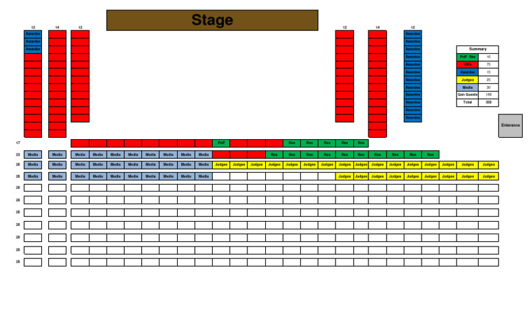 Seating Plan NIB | PDF